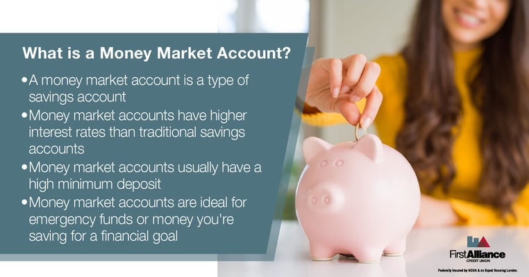 Money market savings account store